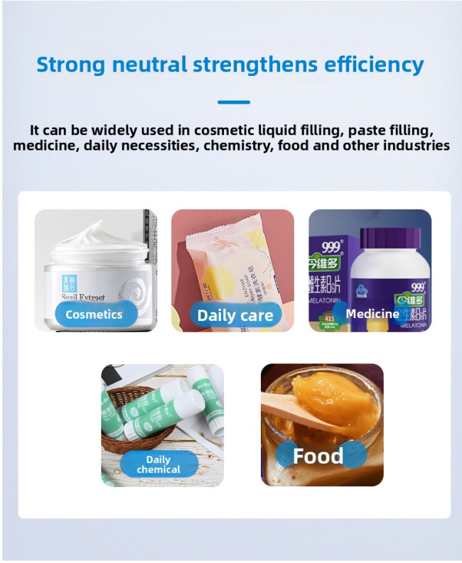 Easy Operation Fully Automatic Servo Rotor Pump Paste Liquid Filling Machine for Honey Viscous Liquid Peanut Butter Ketchup