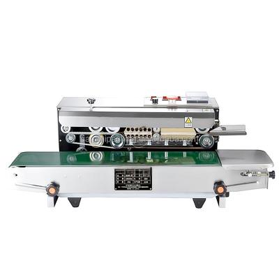 China Horizontal Continuous Heat Band Sealer, Liquid Plastic Bag Sealer Machine for sale