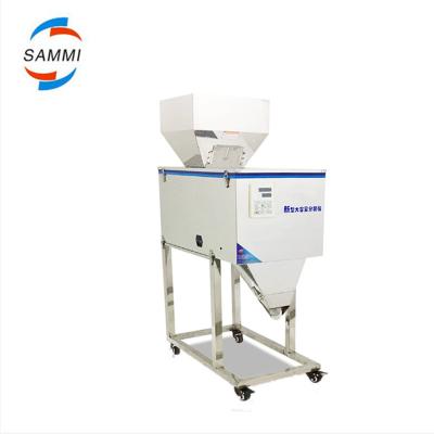 China Máquina de Enchimento e Pesagem Automática de Preço Barato para Pó/Especiarias/Grãos, Equipamento de Embalagem Multifuncional com Dispensador de Balança à venda