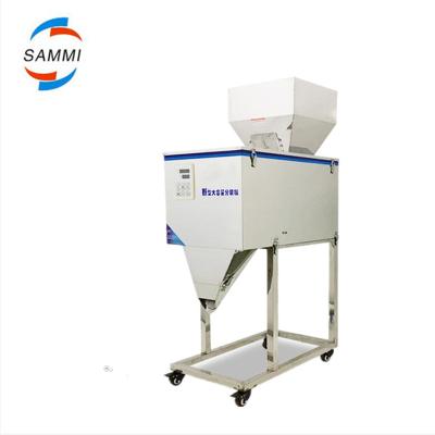 China Máquina de Enchimento e Pesagem Automática de Preço Barato para Pó/Especiarias/Grãos, Equipamento de Embalagem Multifuncional com Dispensador de Balança à venda