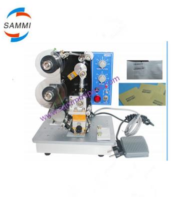 China Semi-Automatic Date Stamping & Numbering Printing Machine Coding Machines for Production Date and Expiry Date for sale