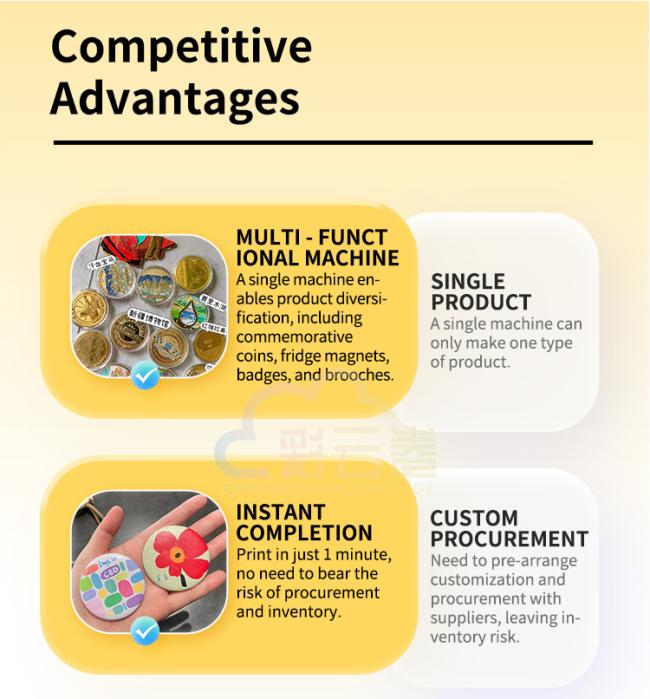 Museum DIY Commemorative Coin Vending Machine Automatic Self-Service Unmanned Badge Accepts Credit & Token Payments