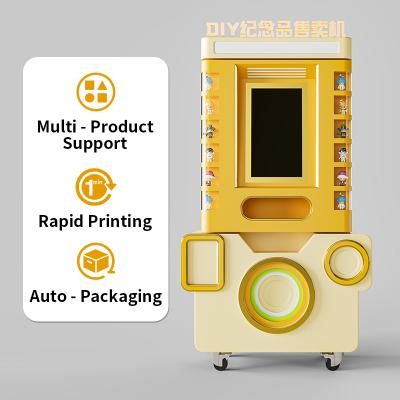 Cina Conveniente distributore automatico di souvenir DlY dimensioni personalizzabili Accetta contanti o carte di credito Funziona a 0-40 gradi Celsius in vendita