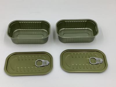 China Customizable Empty Tin Cans 166*113*H40 UV Resistant For Food And Candy Packaging for sale