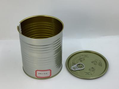 China Large - capacity Three - piece Food Tin Can | 99mm Diameter D99*H119mm Caliber 401# Capacity 800ml for sale