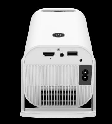 China Portable Smart Projector Fire 501 model 200 ANSI Lumens Adjustable Stand Built-in Bluetooth 5.2 and Speaker Mini Android 11 for sale