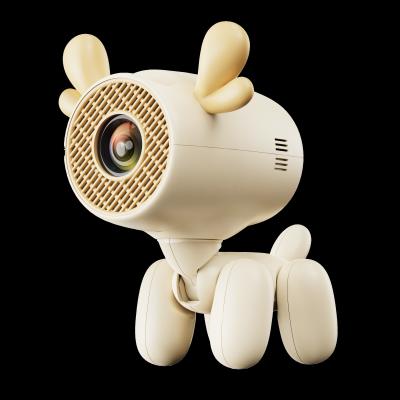 China HY 300 Mini Android Smart Projector Portable Home Use Projector 720P Resolution 4K Resolution Cute Gift Level Projector for sale