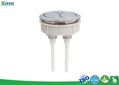 Cina Pulsante doppio della toilette con sciacquone cromato, su misura lunghezza di Rod in vendita