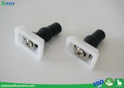 Cina Bulloni superiori dell'installazione della copertura di Seat della toilette della correzione messi di due in acciaio inossidabile e gomma in vendita