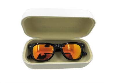 Cina Il caso su ordinazione di cuoio di Sunglass/ha personalizzato la cassa dura del monocolo in vendita