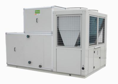 China De Verpakte Eenheid van de dakAirconditioner die met Warm water het Verwarmen Rol wordt uitgerust Te koop