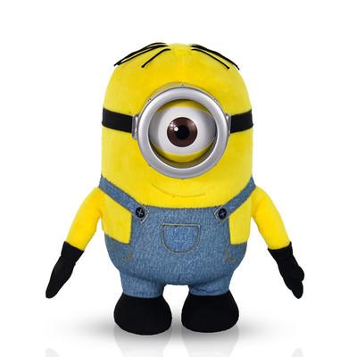 Chine Ignoble je 3 peluche de bande dessinée d'oeil des subordonnés 3D joue le jaune 22cm à vendre