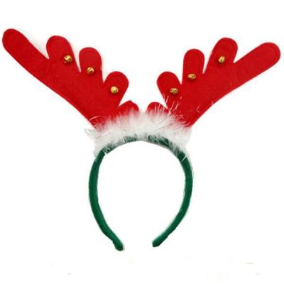 Κίνα Headband ελαφόκερων μόδας καπέλο - εξάρτημα κοστουμιών αυτιών Rindeer βελούδου για το Κόμμα προς πώληση