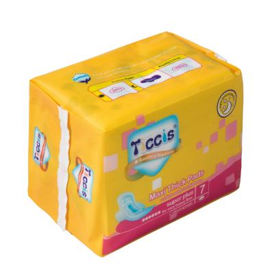 중국 TUV ISO는 우먼 생리대 버릴 수 있는 영부인 날개 위생 패드를 승인했습니다 판매용