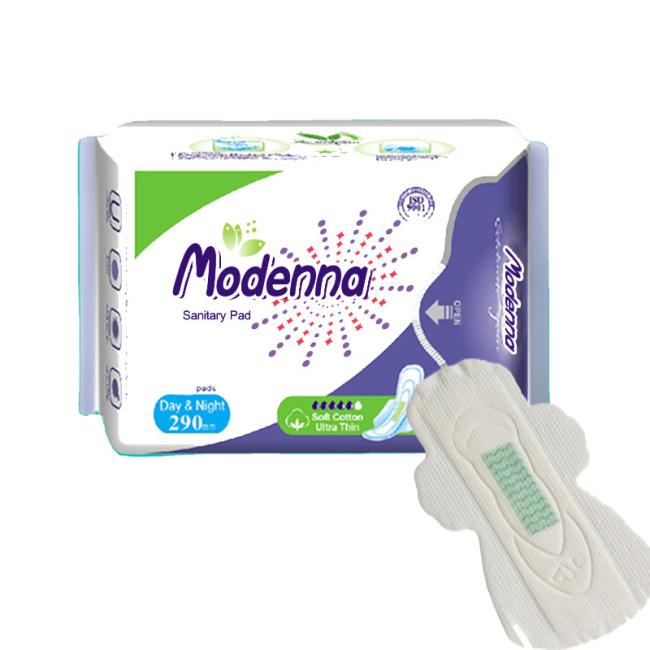 Sanitary napkin packaging and design