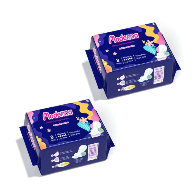 Sanitary pad package design