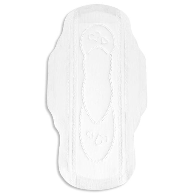 Sanitary pad package contents