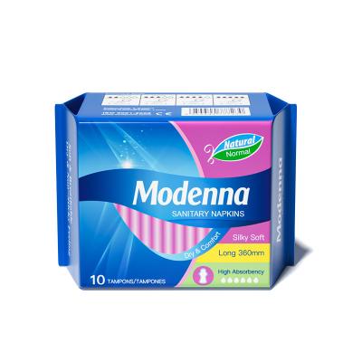 Chine Prix direct de l'usine en gros Ultra Soft 100% coton serviettes menstruelles femmes portant des serviettes hygiéniques à vendre