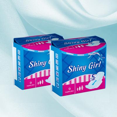 중국 사용자 정의 여성 위생 냅킨 패드 PE 호흡기 매일 패드 판매용