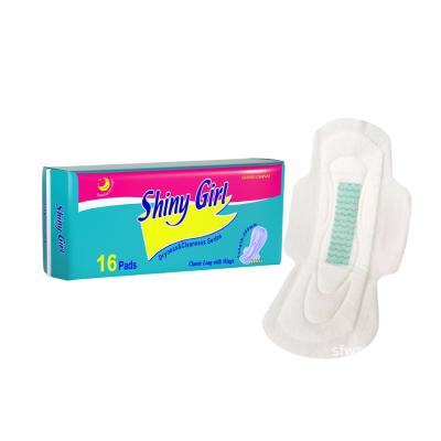 Κίνα Super Absorbent Straight Disposable Sanitary Napkin Pads For Women Girl προς πώληση