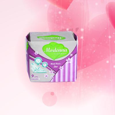Chine 100% Organic Cotton Sanitary Pads For Women soft eco-friendly menstrual pad sanitary napkin in Iraq à vendre