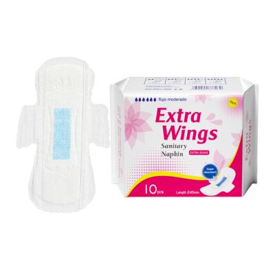 China Soft Non Woven Top Sheet Disposable Sanitary Pads Customizable Sanitary Napkins For Womens Needs for sale