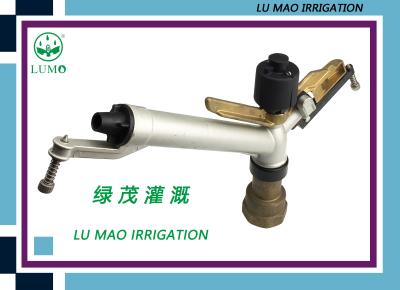 Cina Metallo a 1-1/2 pollici dello spruzzatore della pistola della pioggia di irrigazione del terreno coltivabile alluminio di impatto di 360 gradi in vendita
