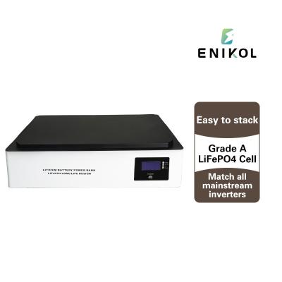 Κίνα 51.2V Home Energy Storage Battery 100AH 5120WH Lifepo4 Battery Solar 48V προς πώληση