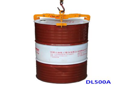 中国 積載量 500kg のフォークリフトのドラム横領者、55 ガロンのドラム揚げ装置 販売のため