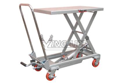 Cina Capacità portatile dell'attrezzatura 100kg della Tabella di sollevamento/carretto manuale di alluminio della Tabella di ascensore in vendita
