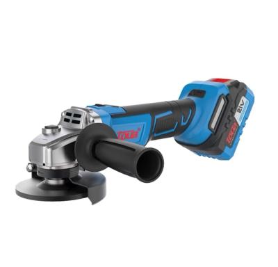 중국 최대 모터 속도 8500RPM 재충전 가능한 21V 브러쉬리스 앵글 밀러 판매용