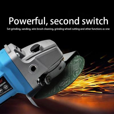 중국 최대 모터 속도 8500RPM 재충전 가능한 21V 브러쉬리스 앵글 밀러 판매용