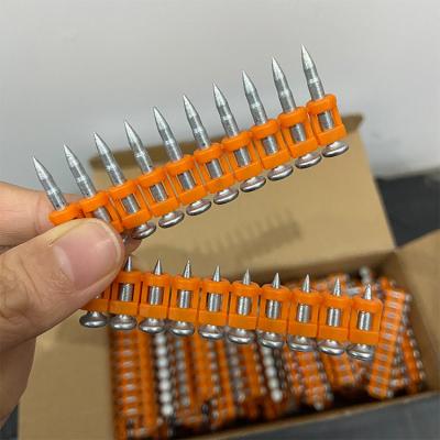Κίνα 6.3mm Διαμέτρου κεφαλιού 19mm 22mm Συγκεντρωμένα καρφιά από σκυρόδεμα για το κτίριο και την κατασκευή προς πώληση