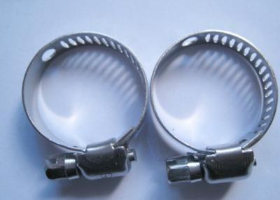 Cina Le fascette stringitube di diametro basso americane dell'ingranaggio a vite continua per purificano la polvere 16-27mm in vendita