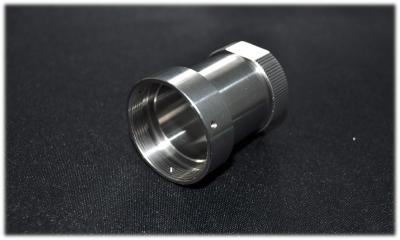 China Conector co-axial de alumínio das peças do CNC da indústria militar/RF com Ra 0.8a da aspereza à venda