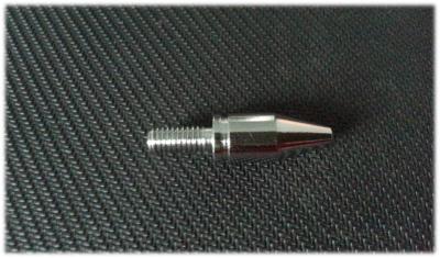 China Peças de alumínio chapeadas do CNC do parafuso cromo feito sob encomenda especial para a indústria da automatização à venda