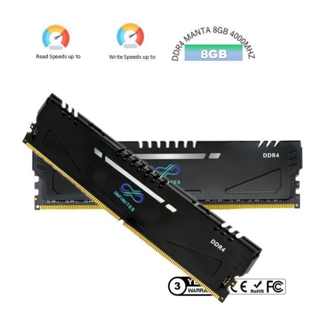 DDR RAM Memory 8GB 16GB 32GB DDR4 Module PC4-21600 2666MHz DDR with Heat Sink RAM