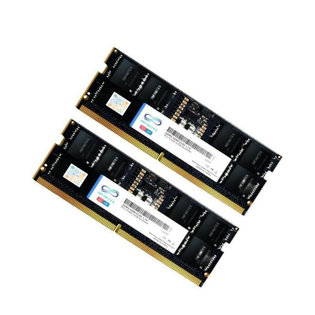 DDR5 262pin 32GB 5200MHz So-DIMM PC-44800 1.1V Non Ecc Gen 5 Memory Consumer Garde Memory Module Speed Booster Overclocking Memory Speed up to 5000MHz