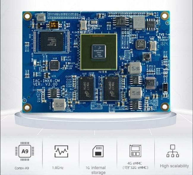 Intelligent Iac-Imx6-Cm Core Board, High Quality Industrial Control, Automotive, Consumer Terminal Embedded Board