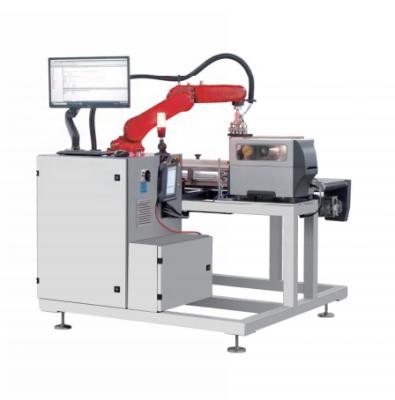 China Upgrade Your Production Efficiency With Robots Automation Integration Robot Labeling Machine for sale