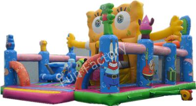 Cina divertimento gonfiabile di corsa ad ostacoli dei bambini in età prescolare della tela cerata del PVC di 0.55mm in vendita