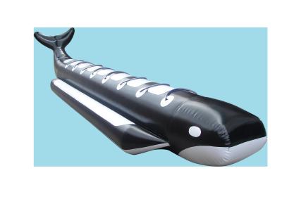 Cina Nave di soccorso gonfiabile del delfino del fumetto, ermeticità gonfiabile rigida nera delle barche in vendita