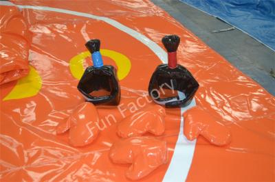 Китай Wrestling Sumo Орандж игр спортов малышей и взрослых раздувной продается