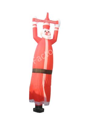 Cina Ballerini gonfiabili di nylon dell'aria di pubblicità di Natale 210D con stampa di Digital in vendita