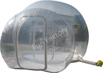 China Grande barraca inflável transparente da bolha/barraca de acampamento exterior da bolha à venda
