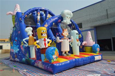 Китай Сопротивление взрослого скольжения Spongebob товарного сорта игр гигантского раздувного УФ- продается