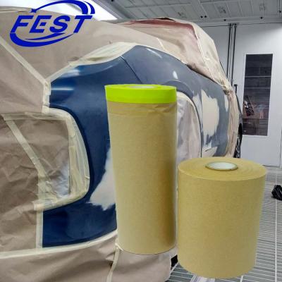 China Proteja peças sensíveis do veículo do calor intenso durante o processo crítico de cura da pintura. Fitas de alta temperatura para reparo automotivo à venda