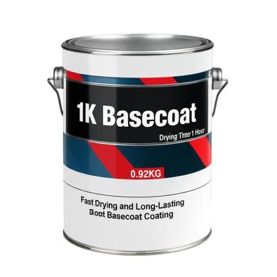 China 1K Basecoat Drying Time 1 Hour 0.92KG for Fast Drying and Long-lasting Basecoat Coating for sale