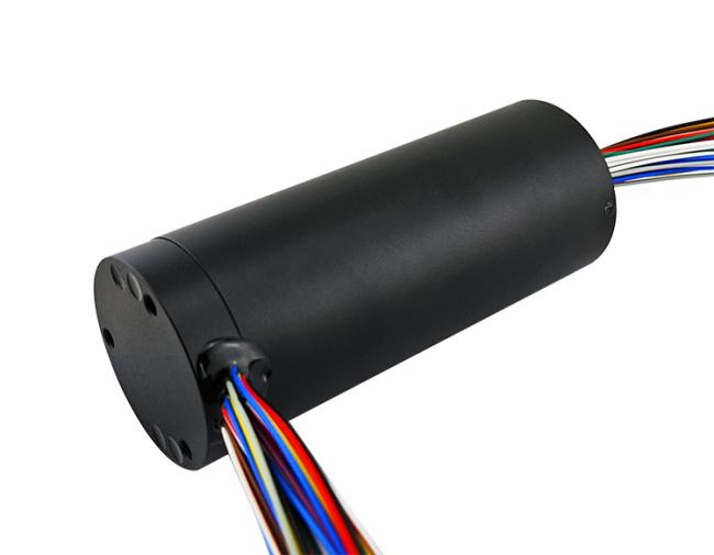 GK0522-2PS through-hole slip ring side view