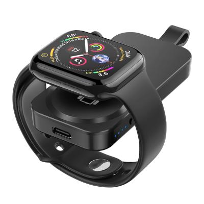 China ABS PC Material X550 Latest Wireless Fast Charger for Apple Watch and 1000mAh Mini Power Bank for sale